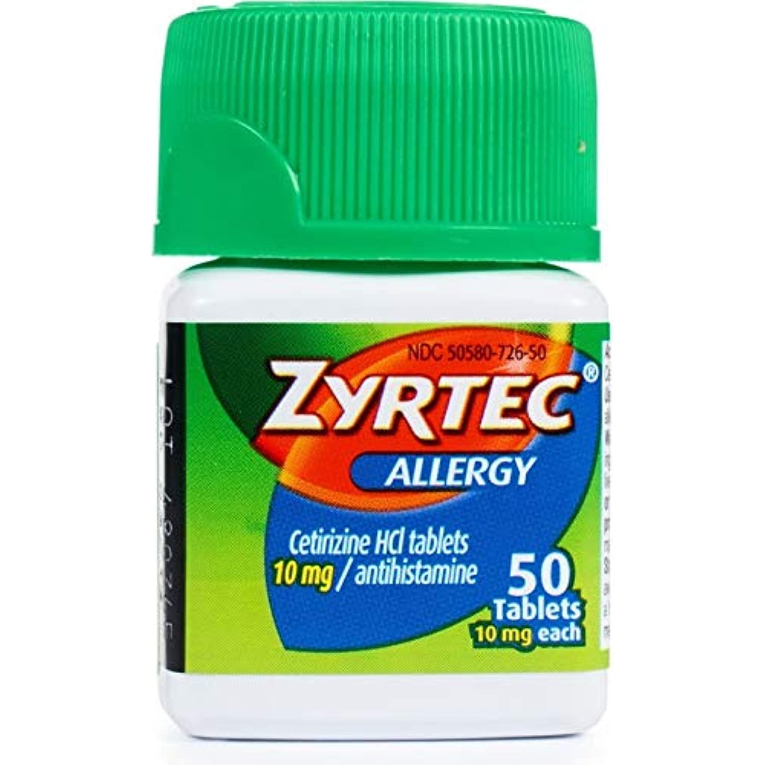 Zyrtec Cetrizine HCl/Antihistamine - 10mg/100 Tablets – ReliableandFast